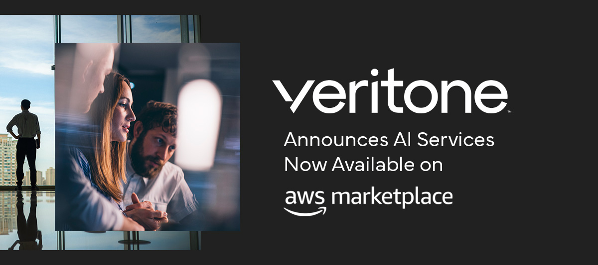 Veritone Announces AI Services Now Available on AWS Marketplace